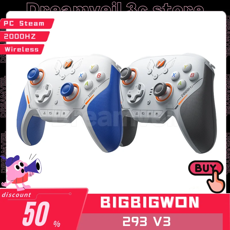 BIGBIGWON-Blitz-2-TMR-Star-Flash-Bluetooth-Wireless-Gamepads ...