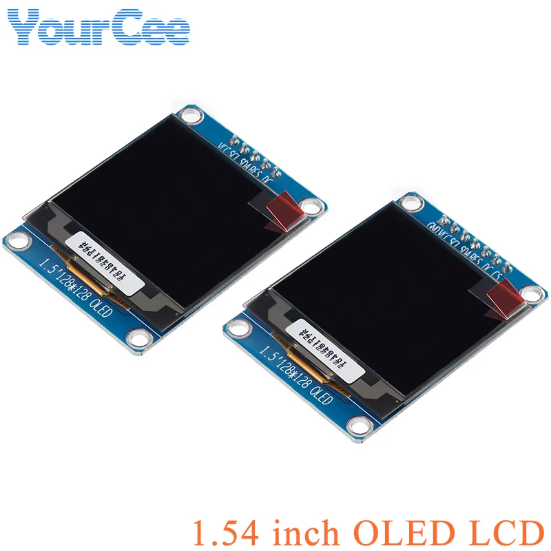 1-5-1-5-inch-OLED-Display-White-LCD-Screen-Module-SPI-IIC-SSD1327 ...