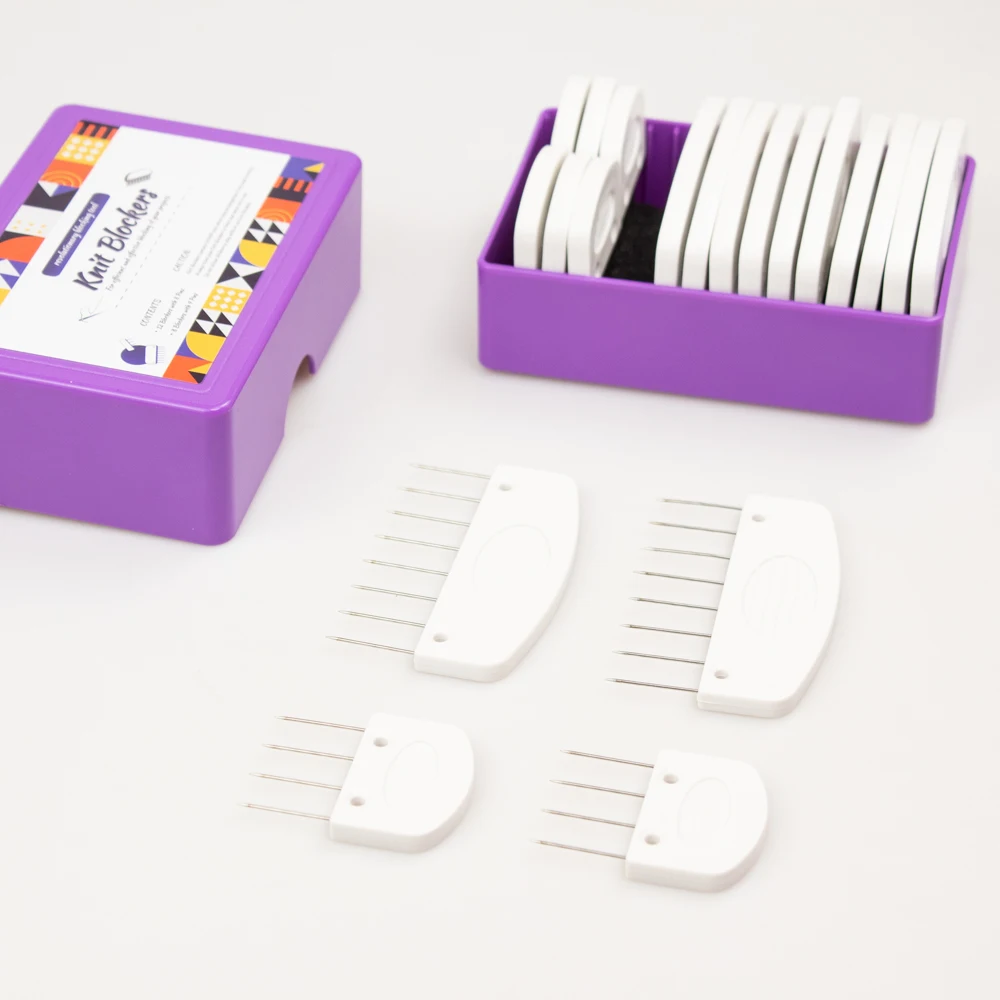 Knit-Blockers-Set-20-Pcs-Stainless-Steel-Knitting-Blocking-Mats-and ...