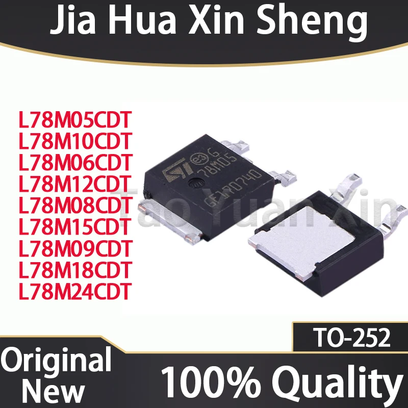 10piece-100-New-L78M05CDT-78M06-78M08-78M09-78M10-78M12-78M15-78M18 ...