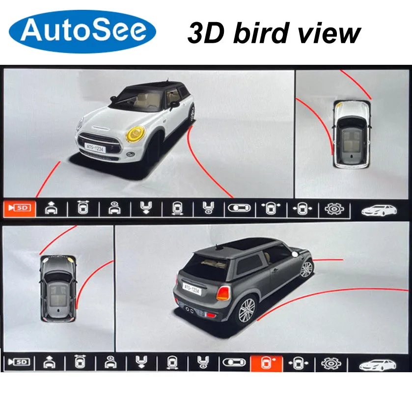 suit-original-OEM-monitor-for-BMW-mini-Cooper-Countryman-360-camera ...