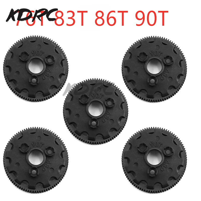 5pcs-76T-83T-86T-90T-48P-Spur-Gear-4676-4683-4686-4690-for-TRAXXAS ...