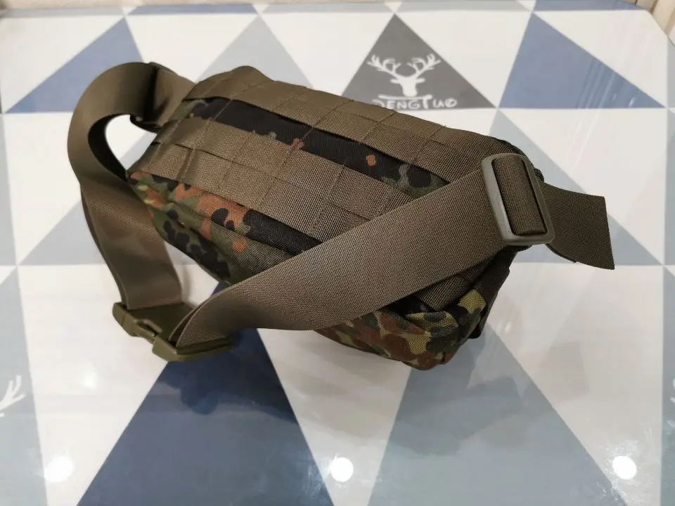 Tactical Waist Pack German Speckled Camouflage Removable Waist Belt ...
