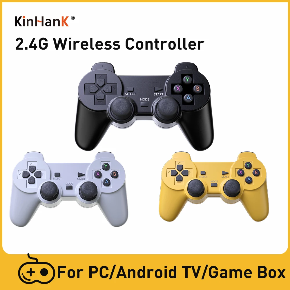 2.4G Wireless Gamepad For PSP / PC / TV Box /Android Phone Game ...