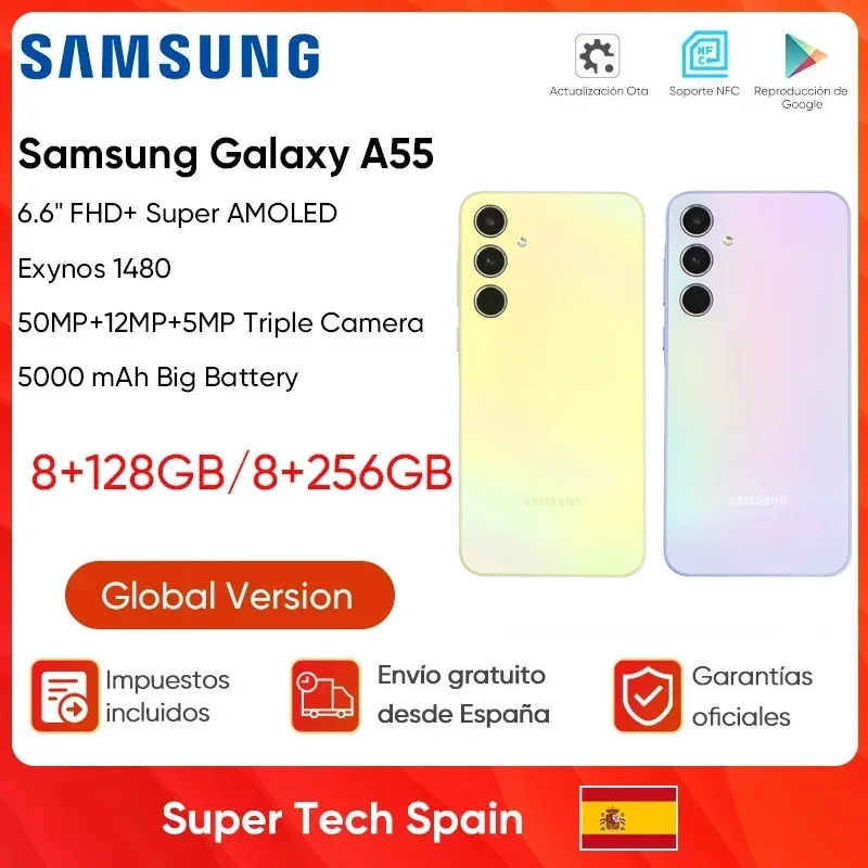Smartphone-Samsung-Galaxy-A55-5G-Exynos-1480-6-6-FHD-Super-AMOLED-Tela ...