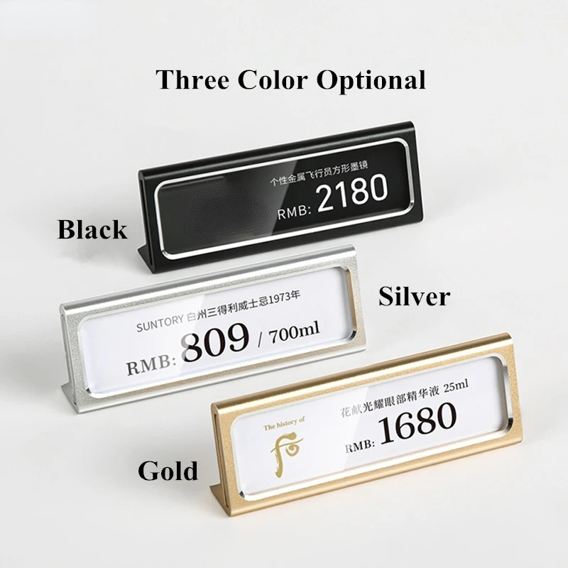 59x17mm-Metal-Sign-Holder-Stand-Bread-Store-Price-Label-Tag-Card-Holder ...