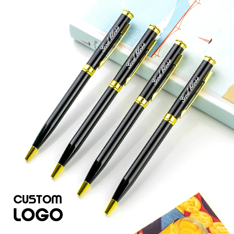 Custom-LOGO-Metal-Ballpoint-Pen-Personalized-Laser-Name-Gifts-Business ...