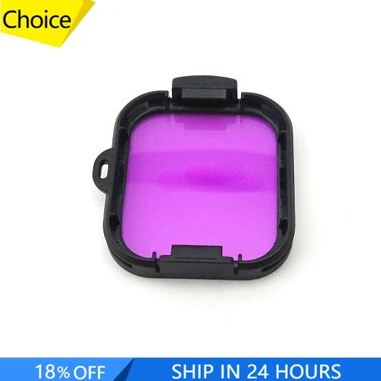 Original Purple Dive Filter Waterproof shell Underwater Diving For ...