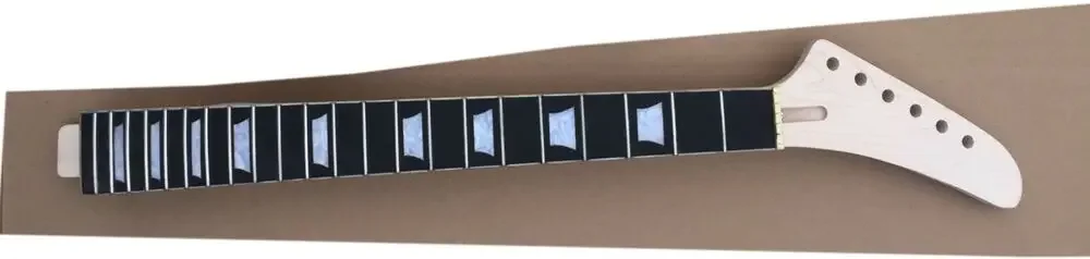 Yinfente-Guitar-Neck-24-75-Inch-22-Fret-Rosewood-Fretboard-Set-In ...