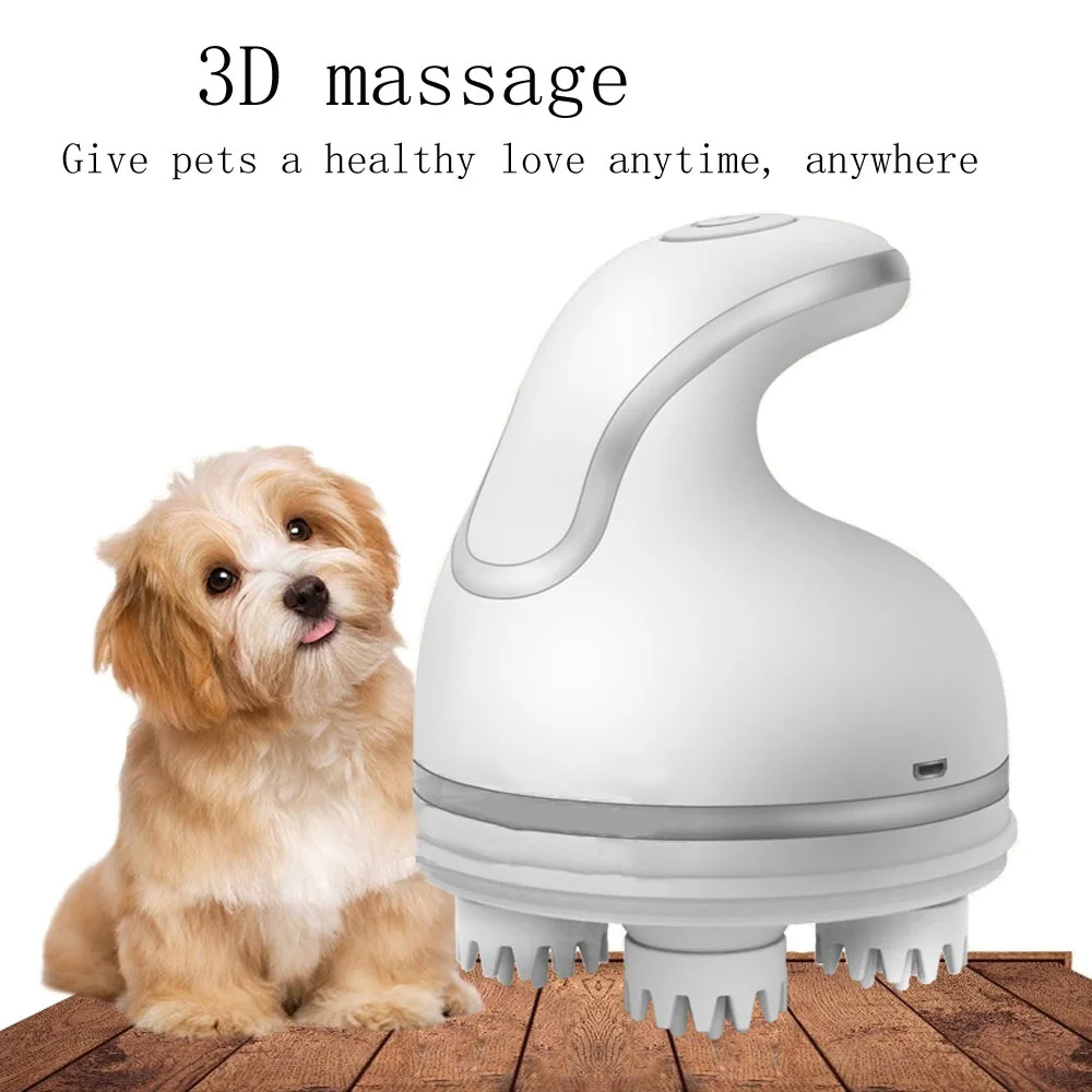 3D Head Massager Omnidirectional Pet Intelligent Automatic Rotate ...