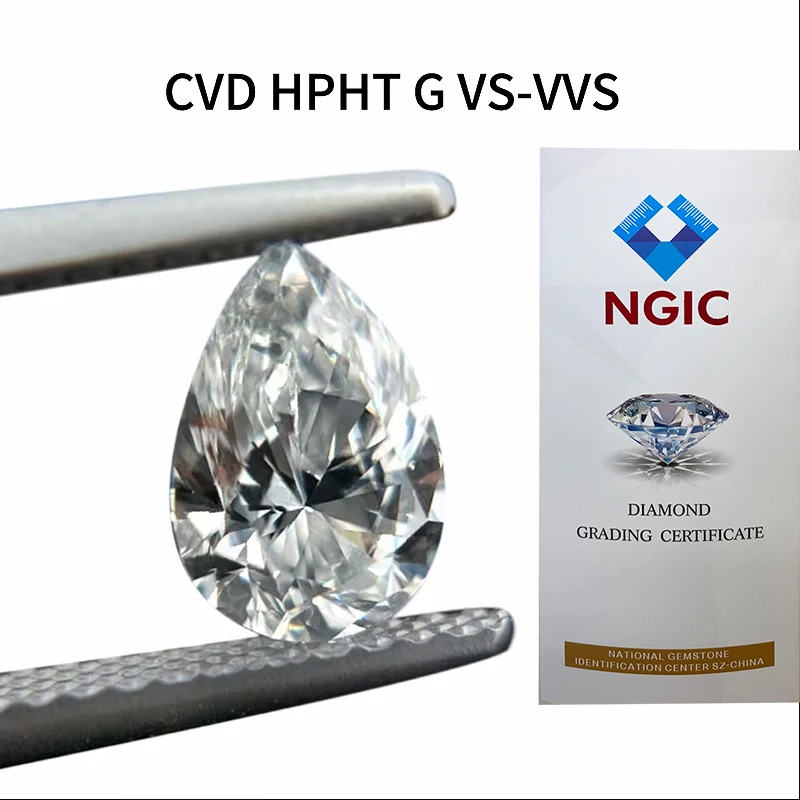 CVD-HPHT-Lab-Grown-Diamond-G-Color-VS1-0-77-CT-corte-de-pera-NGIC ...