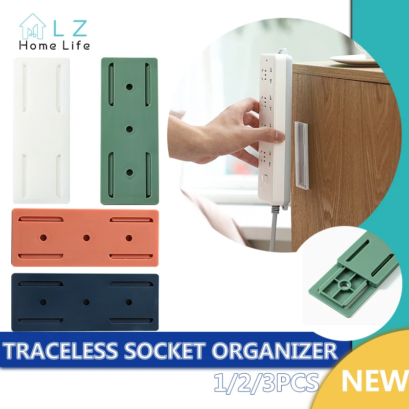 Removable-Self-Adhesive-Desktop-Socket-Fixer-Cable-Organizer-Wall ...