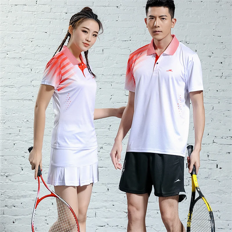 Badminton-Jerseys-shorts-Men-Women-shuttlecock-shirt-Tennis-skirt ...
