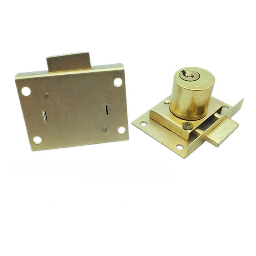 Drawer Cam Locks with 2 Keys Door Cabinet Drawer Lock for Office Desk ...