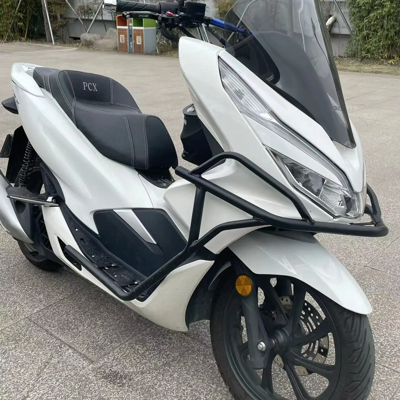 Modified-motorcycle-accessories-pcx125-pcx150-pcx-side-guard-bumper ...