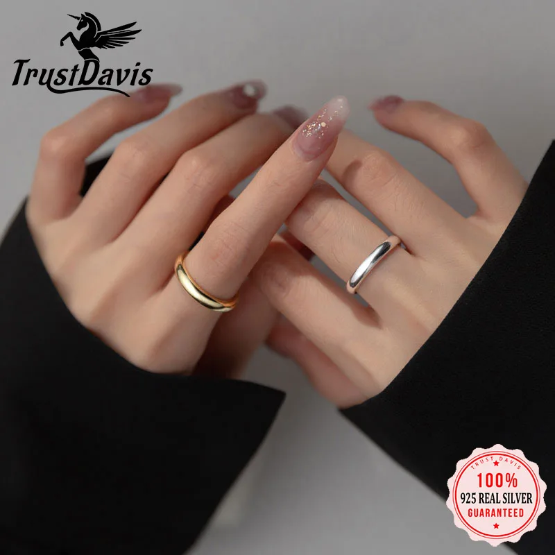 Real Sterling 925 Silver Rings | Open 925 Sterling Silver Ring ...