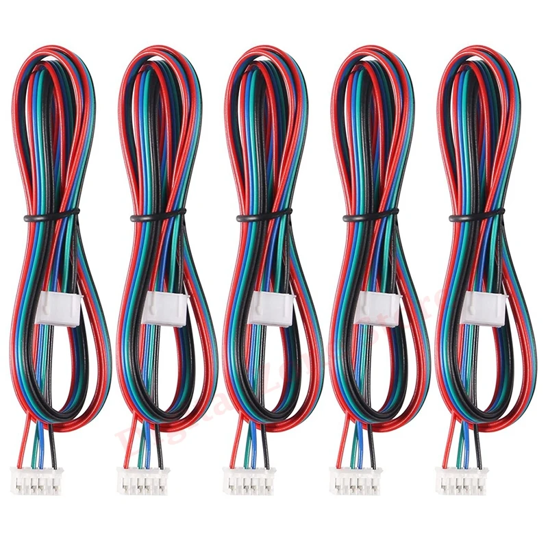 5Pcs-1-Meter-Motor-Cables-XH2-54-Double-Ended-White-Terminal-Stepper ...