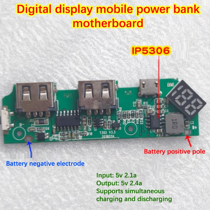 5V-Lithium-Battery-Power-Bank-Motherboard-Charger-Board-DIY-Mobile ...