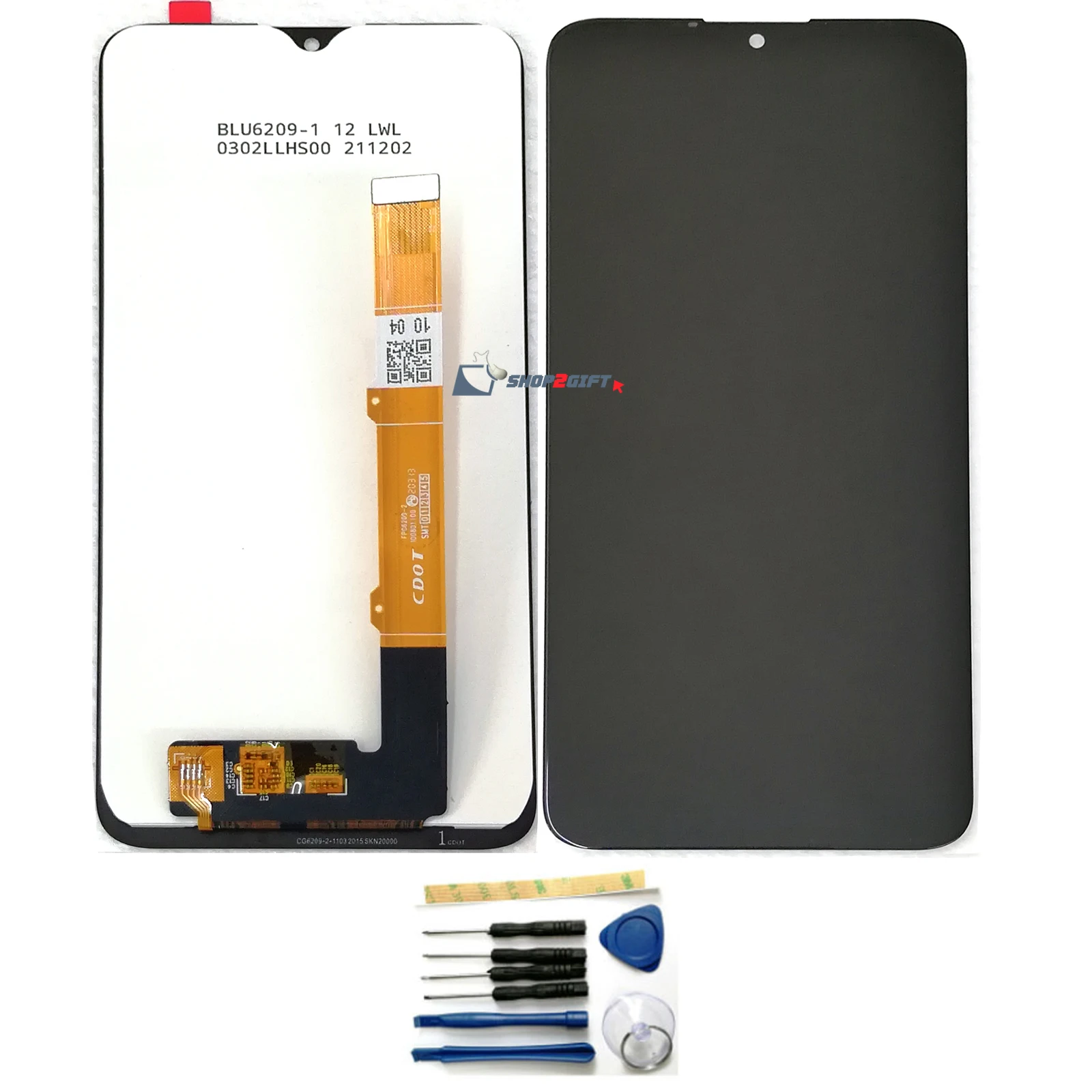 6-22-para-T-MOBILE-revvl-4-5007z-5007w-tmrvl4g-display-lcd-digitador-da ...