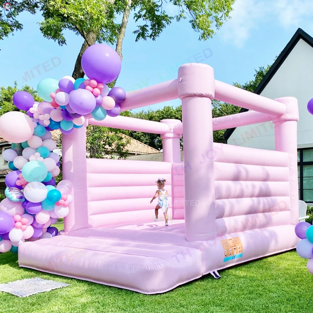 13x13ft-4x4m-outdoor-Inflatable-Wedding-Bouncer-white-Bounce-House ...