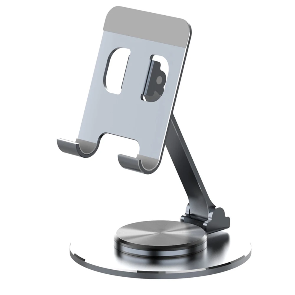 360-Rotating-Metal-Desk-Mobile-Phone-Holder-Stand-for-iPhone-Cellphone ...