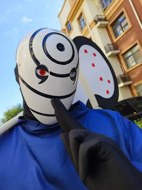 Tobi Mask Sharingan Eyes