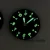 Green Luminous 29mm Black Watch Dial Arabic Numerals White Hands Fit ...