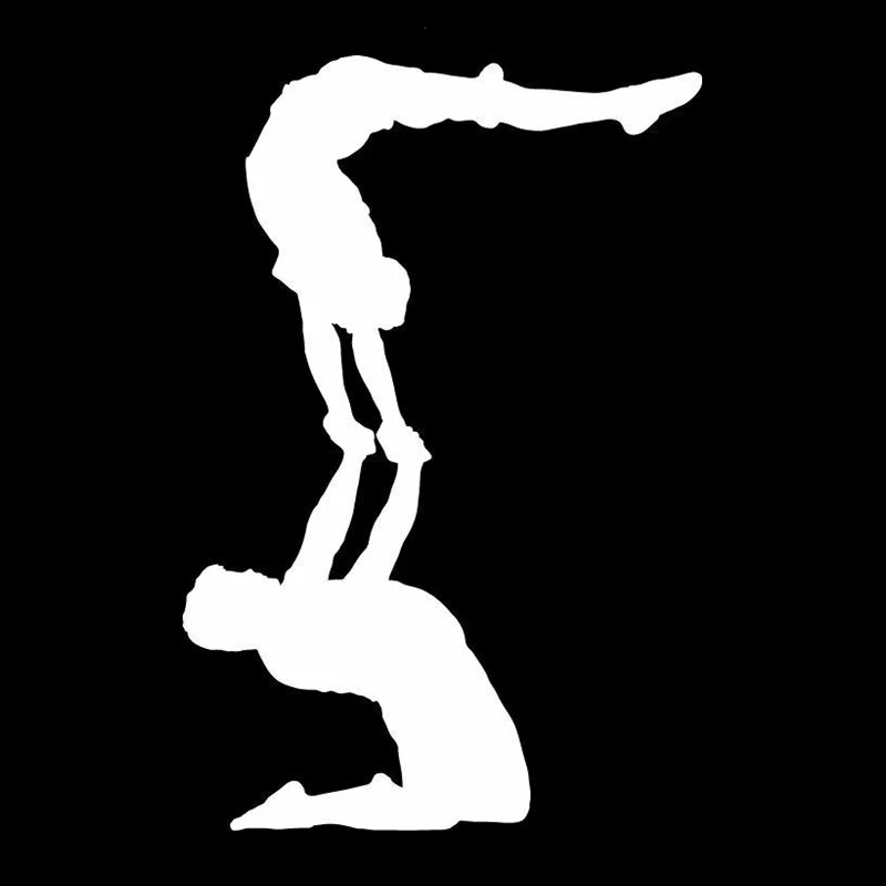 Cheerleading Scorpion Silhouette