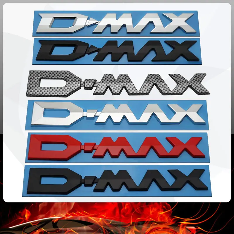 Old-New-Styles-DMAX-Emblem-ABS-Car-Stickers-For-Isuzu-Pickup-Truck-D ...