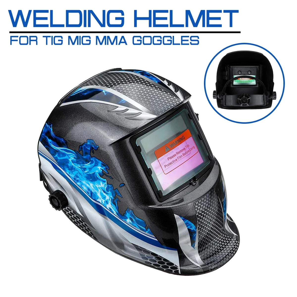 Professional-Solar-Automatic-Darkening-Welding-Helmet-Welding-Mask-For ...