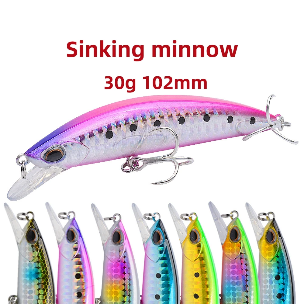 New-Arrival-Fishing-Lures-MINNOW-with-Configuration-Sinking-Minnow-30G ...