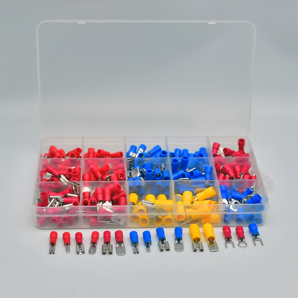 280PCS-set-Kit-Crimp-Spade-Terminal-Assorted-Electrical-Wire-Cable ...
