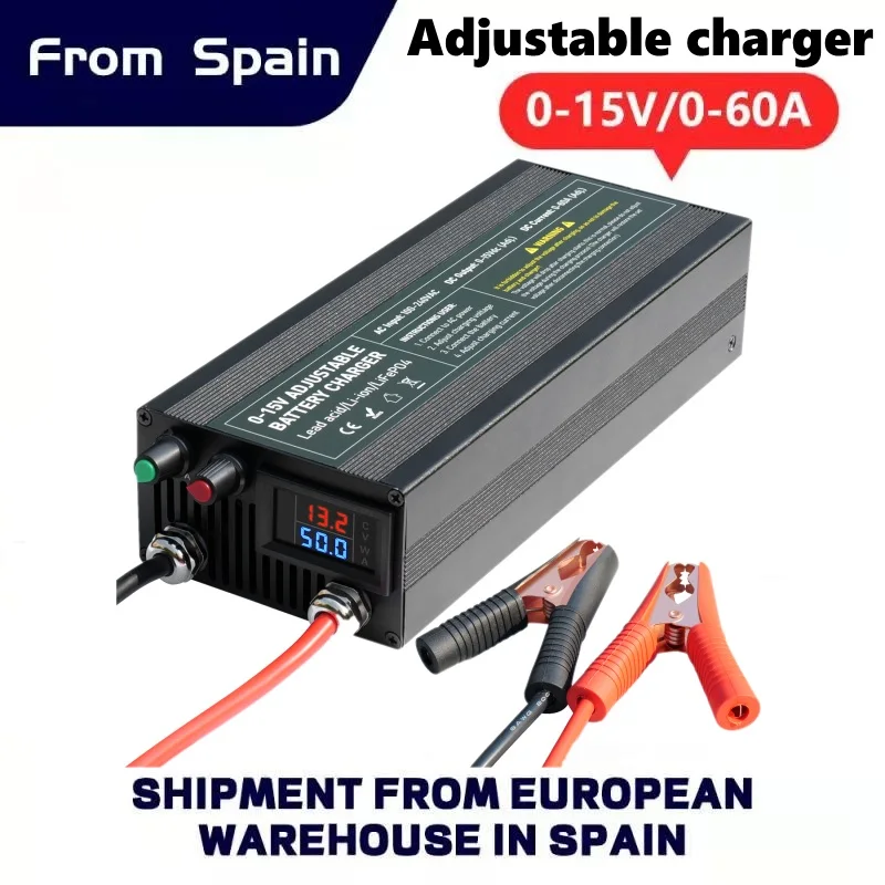 14.6V 60A/85A/100A Big Current Charger for 12V LiFePO4 Battery Pack ...