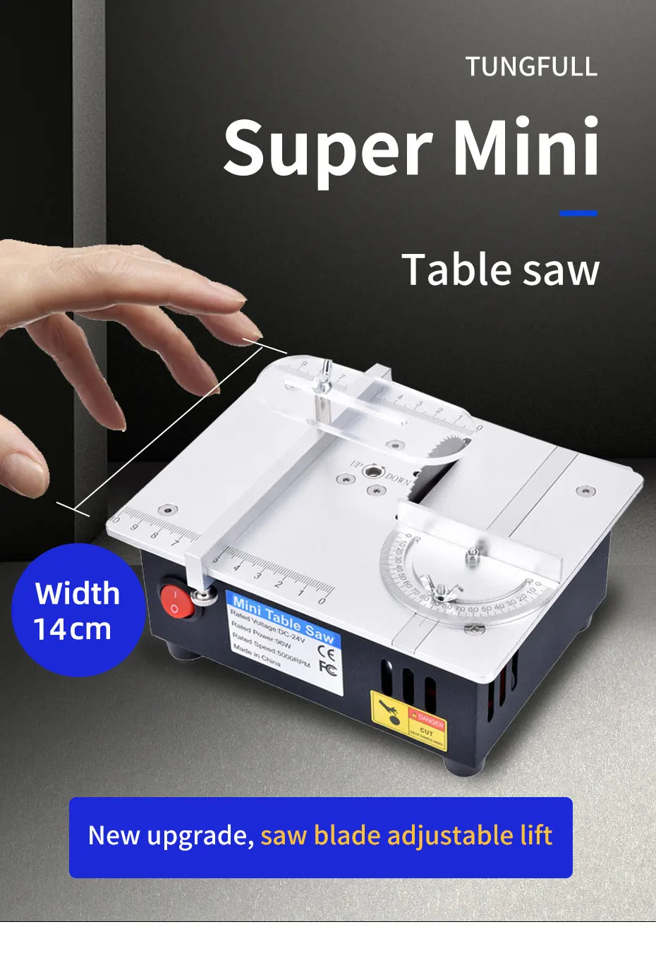 S2 - EU - Mini scie de table électrique, Petites scies d'établi, Scie ...