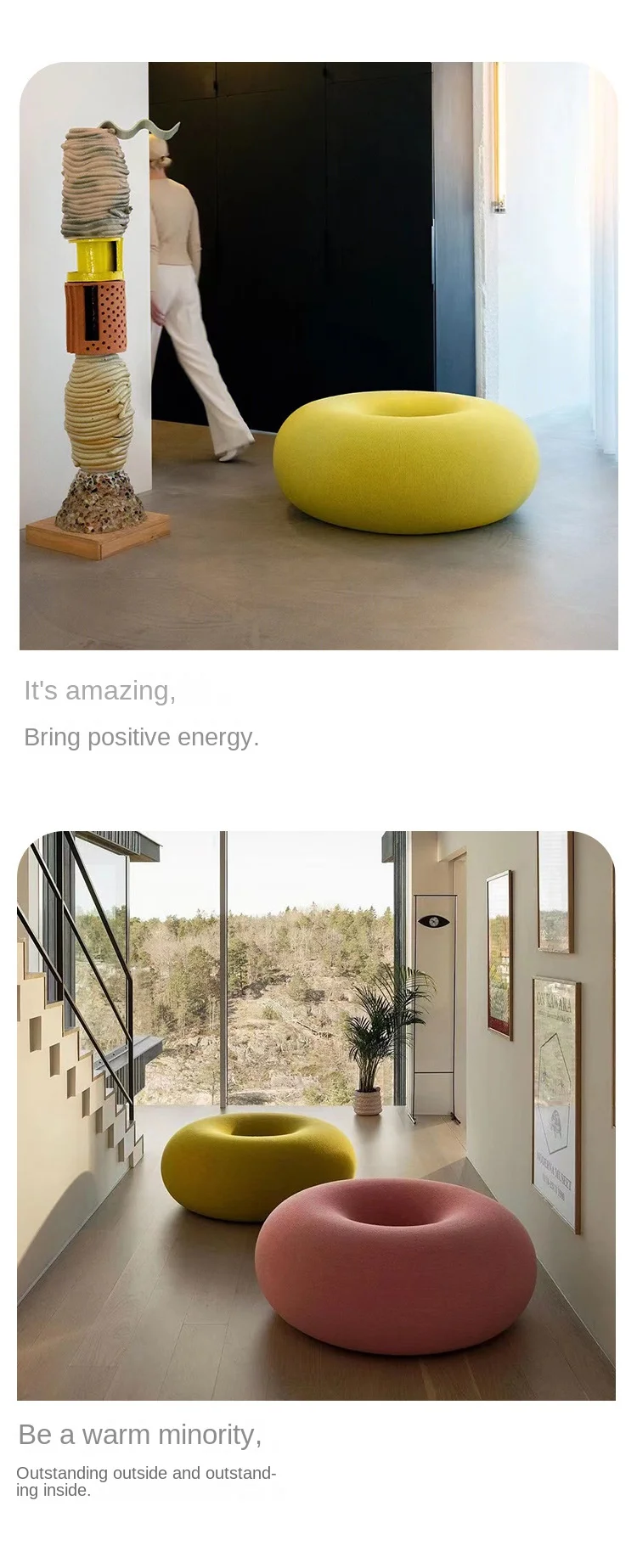 Sofa Donut Ghế Sofa Lười Thiết Kế Mẫu Sáng Tạo Vòng Người Nổi Tiếng ...