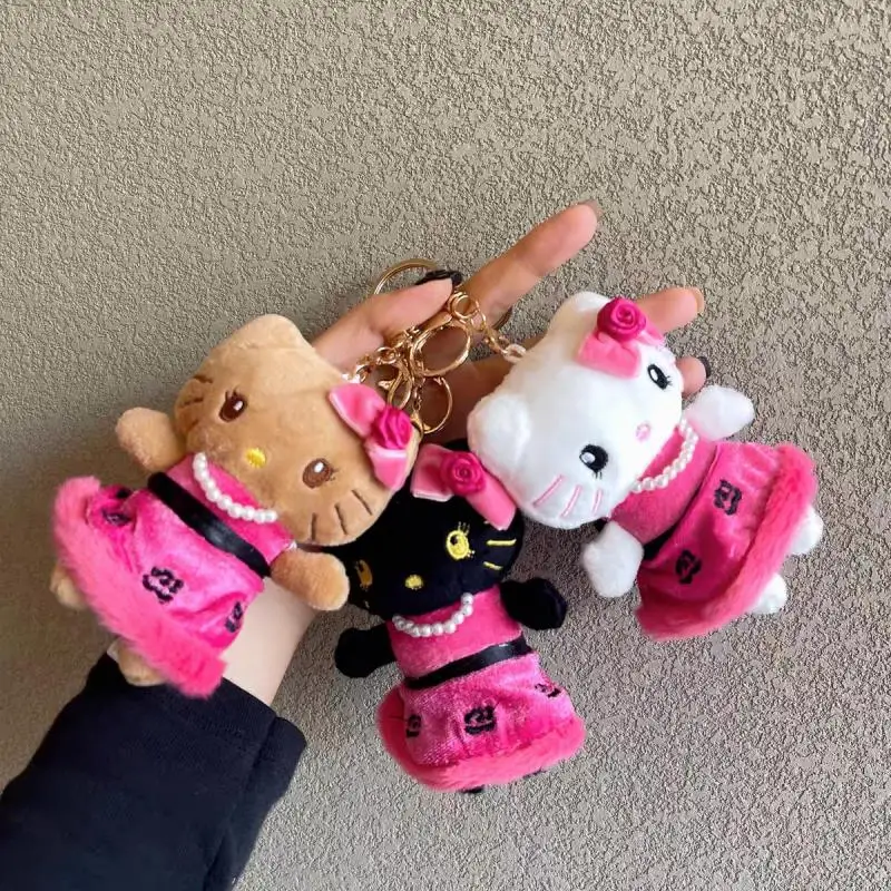Kawaii-Sanrio-Hello-Kitty-Plush-Keychain-Backpack-Pendant-Hawaii ...