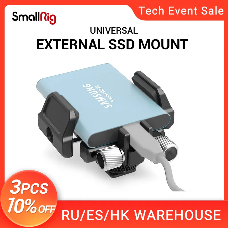 Smallrig Ssd Mount Universal Holder For External Ssd Like For Samsung ...