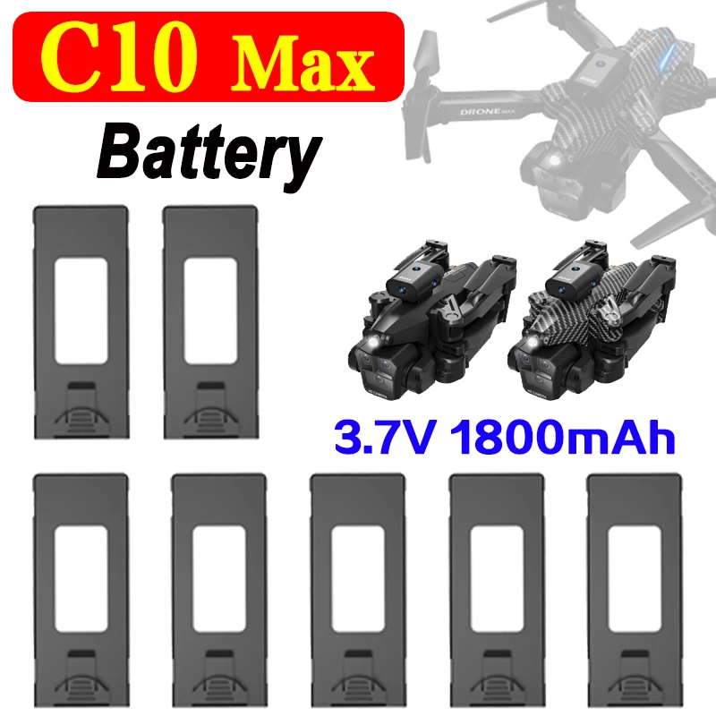 Original-C10-Max-Drone-Battery-3-7V-1800mAh-For-C10-Max-RC-Quadcopter ...