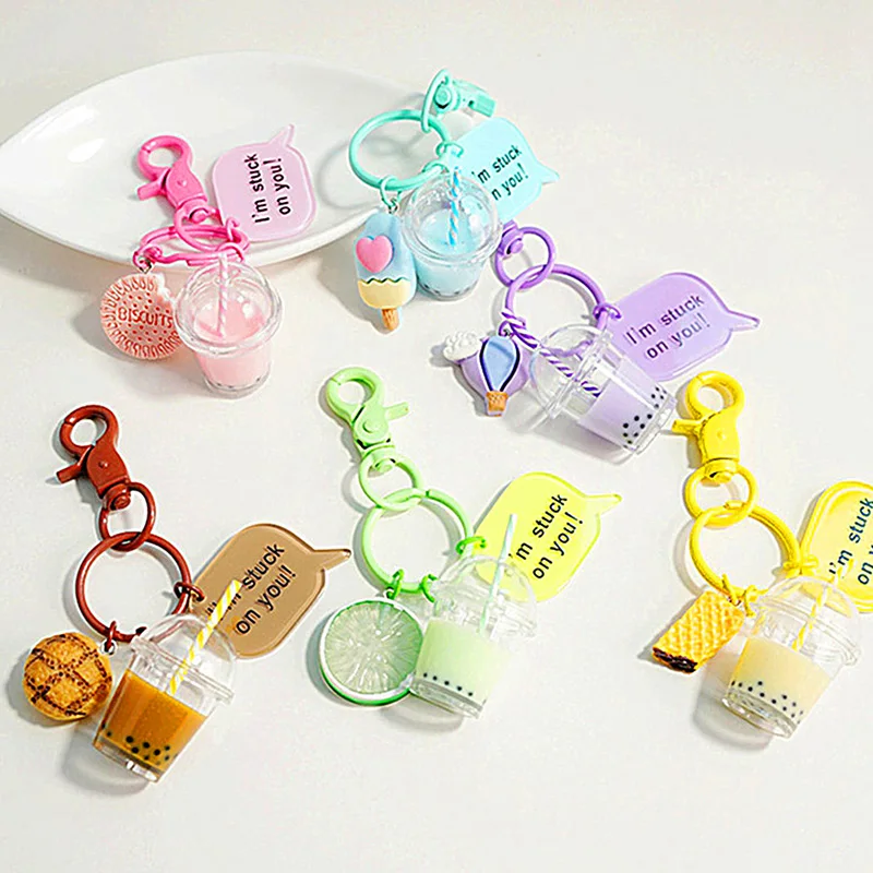 1Pc-Cute-Mini-Fruit-Pearl-Tea-Cup-Keyring-Fashion-Backpack-Pendant ...