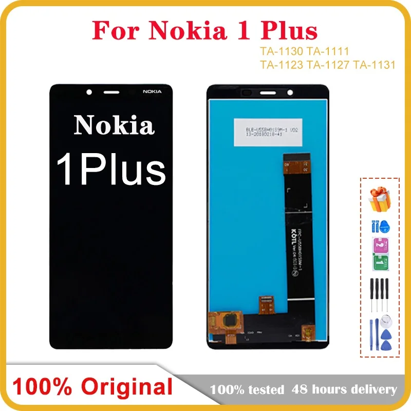 5-45-Original-LCD-For-Nokia-1-Plus-LCD-Display-Touch-Screen-Digitizer ...