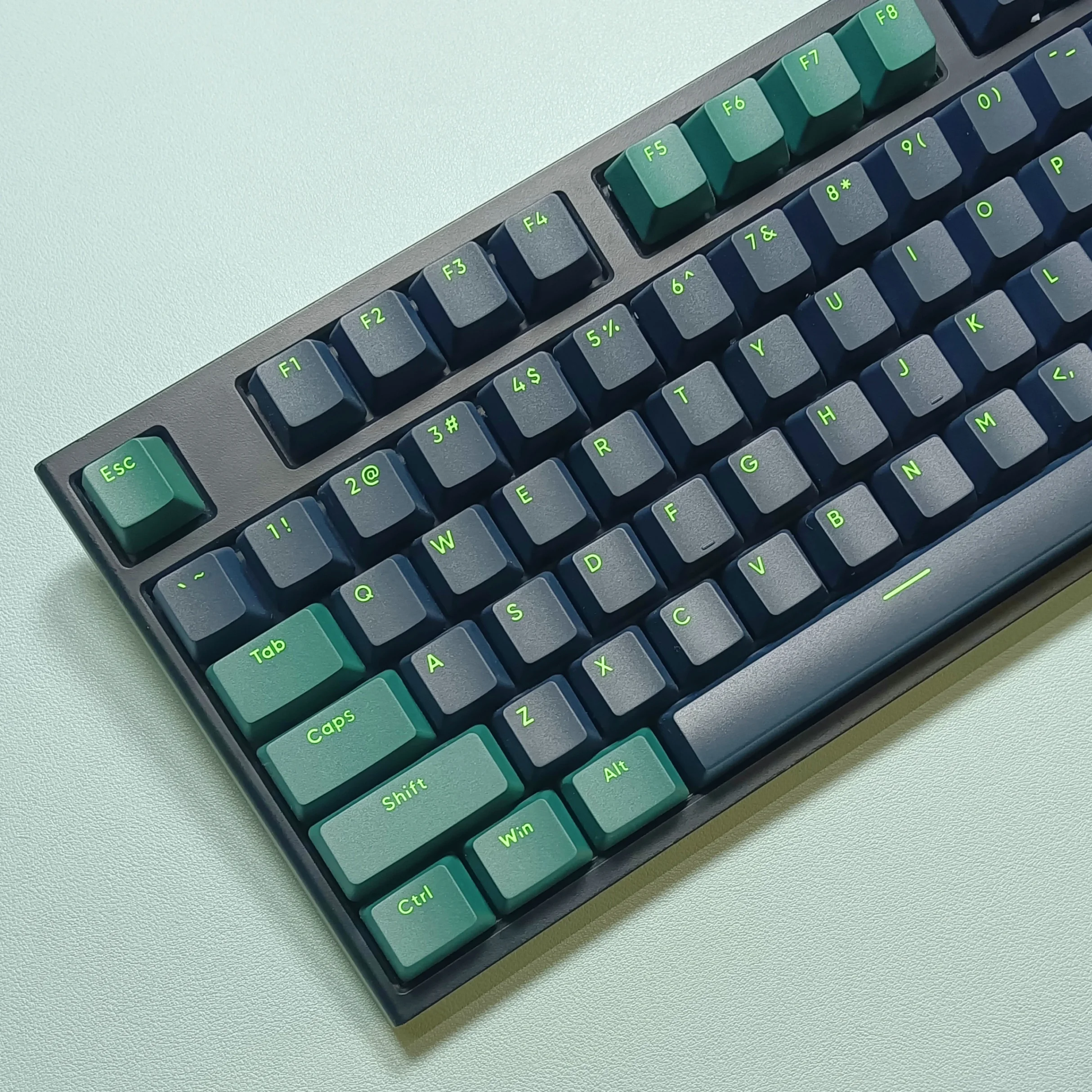 117-Keys-Wavez-OEM-Profile-Double-shot-PBT-Keycaps-For-Cherry-MX-Switch ...