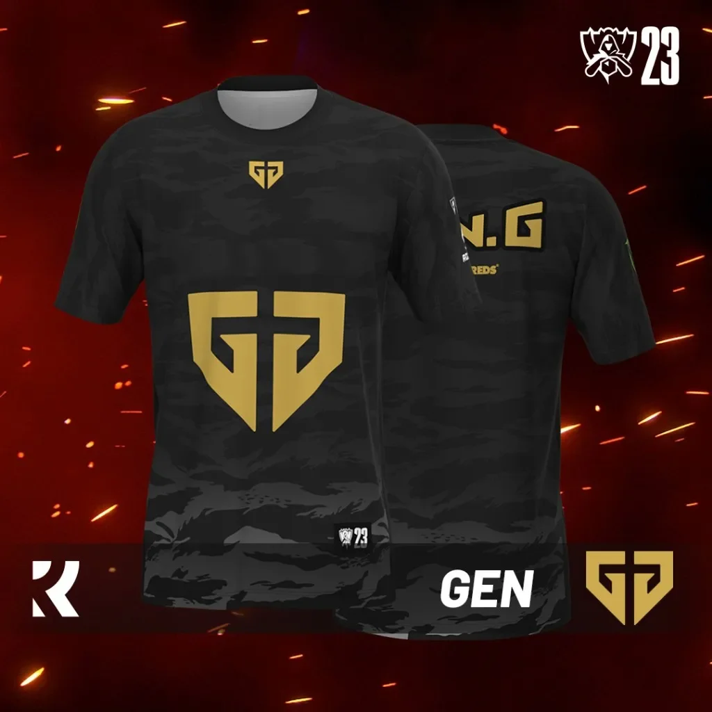 Camisetas-de-uniforme-Geng-Esports-para-hombre-ropa-deportiva-de-manga ...