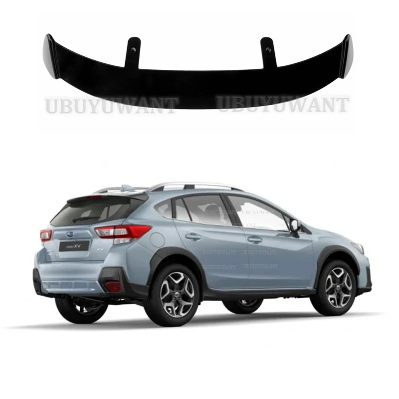 Roof Spoiler For Subaru XV 2013 2021 Year Type AE Carbon Surface Car ...