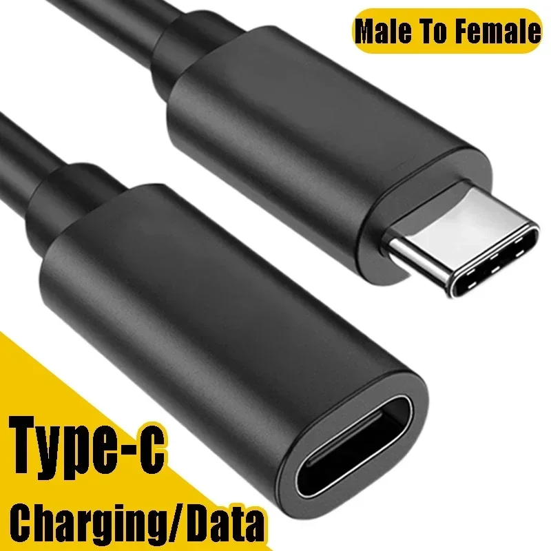 USB-C-Extension-Cord-Type-c-Male-to-Female-Extensions-Cable-Extensor ...