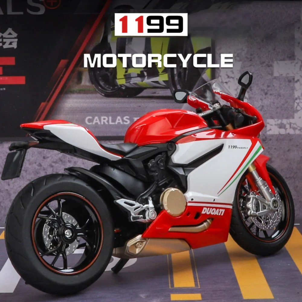 1-12-1199-Racing-Motorcycle-Model-Car-Toy-Alloy-Body-Steerable-Shock ...