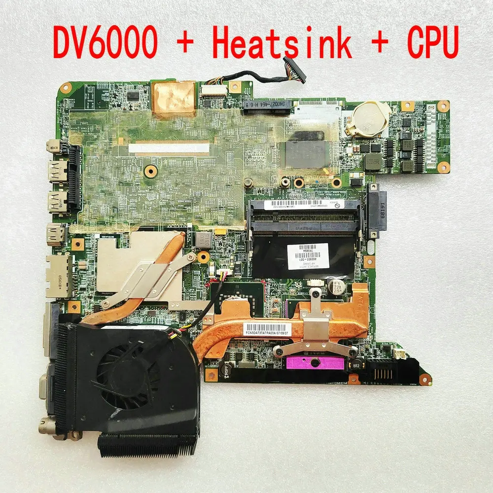 Placa-base-disipador-de-calor-CPU-PM965-DDR2-460900-001-446476-001-para ...