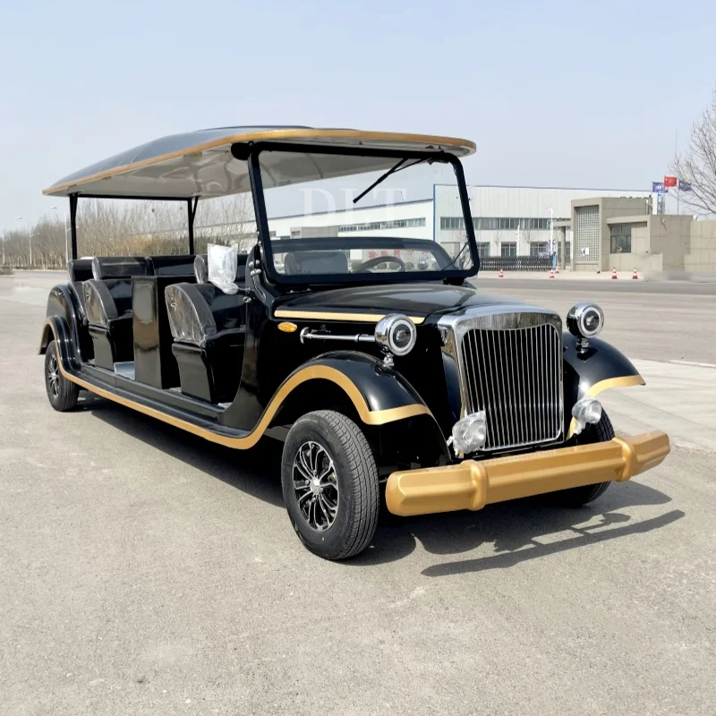 5-Seats-Electric-Classic-Vintage-Car-Antique-Golf-Cart-11-Passenger ...