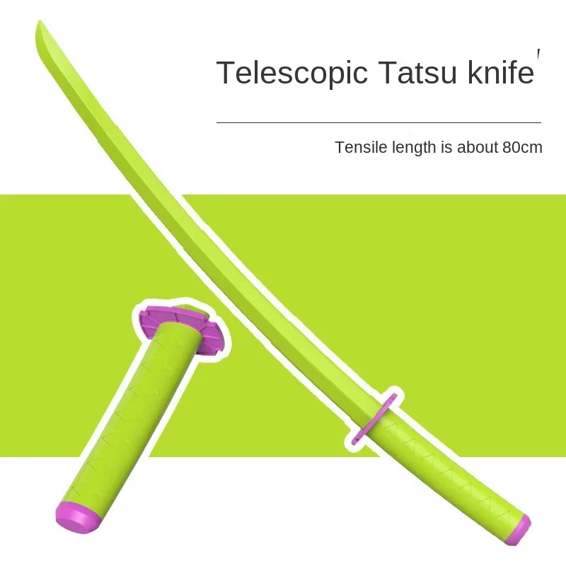 3D 인쇄 중력 개폐식 사무라이 칼, 롤 플레잉 무기 모델 장난감, 자동 개폐식 중력 플라스틱 장난감 칼, 신제품