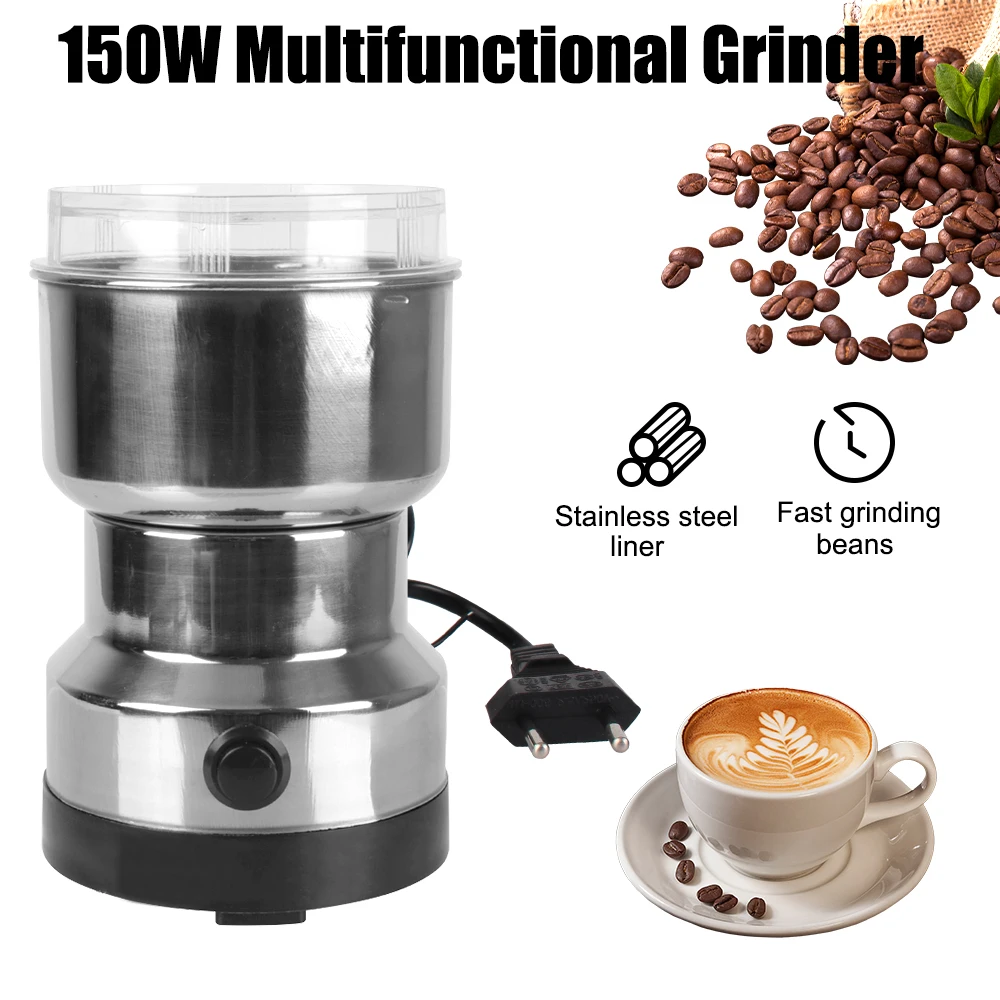 Electric Coffee Grinder for home Kitchen Multifunctional Coffe Chopper ...