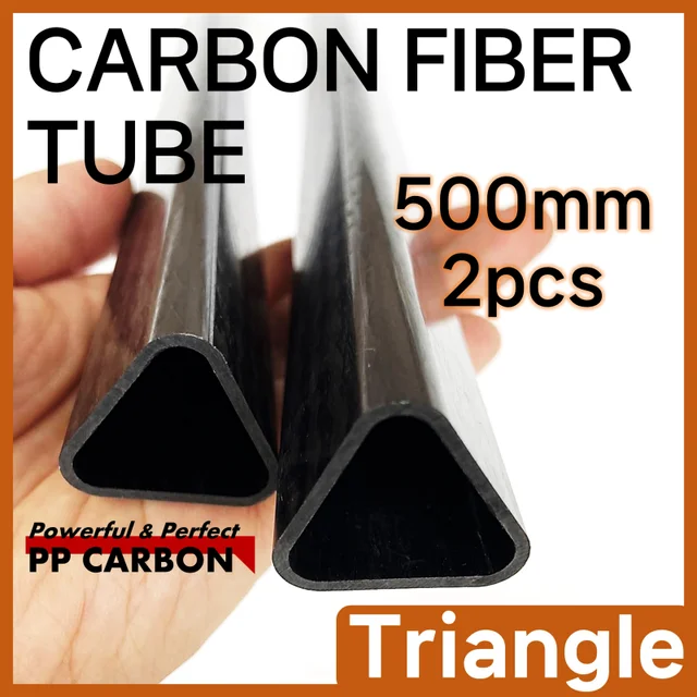 Triangular Carbon Fiber Tubing